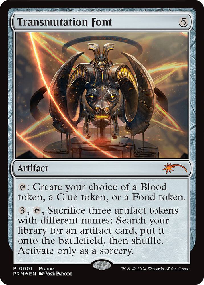Transmutation Font - Launch Party & Release Event Promos - Magic: The ...