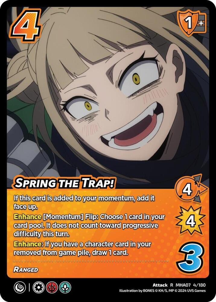 Spring the Trap! - UniVersus: My Hero Academia: Girl Power - UniVersus ...