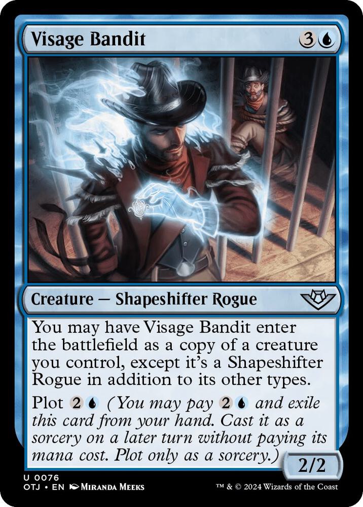 Visage Bandit - Outlaws of Thunder Junction - Magic: The Gathering ...