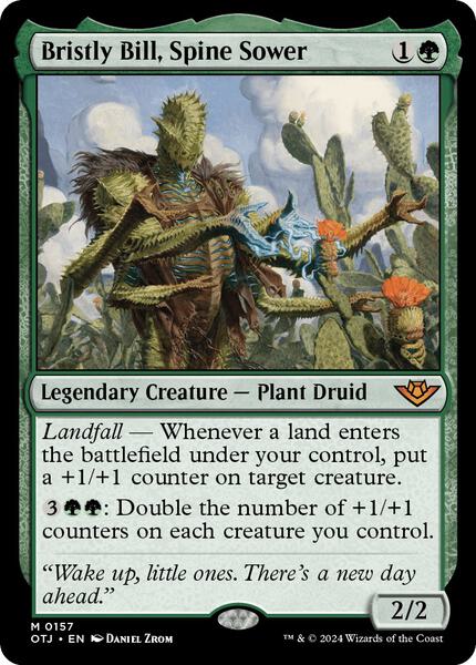 Bristly Bill, Spine Sower - Outlaws of Thunder Junction - Magic: The ...