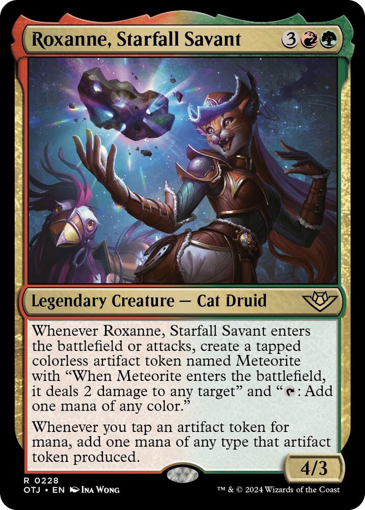Roxanne, Starfall Savant - Outlaws of Thunder Junction - Magic: The ... Roxanne, Starfall Savant - Outlaws of Thunder Junction - Magic: The ...