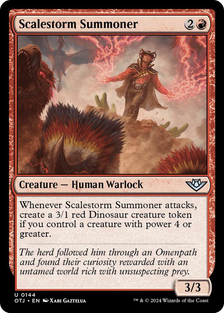 Scalestorm Summoner - Outlaws of Thunder Junction - Magic: The ...