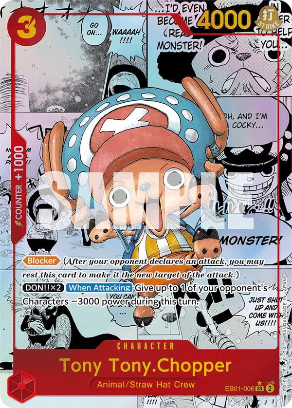 Tony Tony.Chopper (Alternate Art) (Manga) - Extra Booster: Memorial Collection - One Piece Card ...