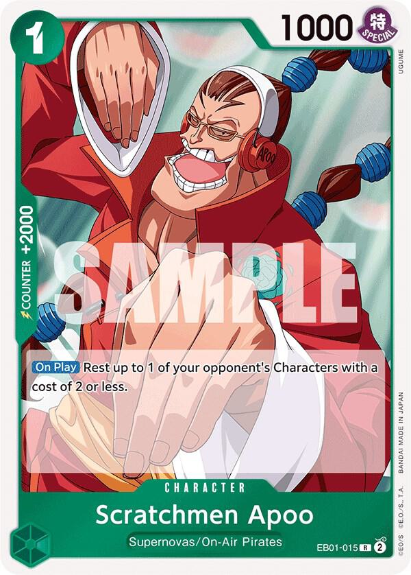 Cavendish - Extra Booster: Memorial Collection - One Piece Card Game ...