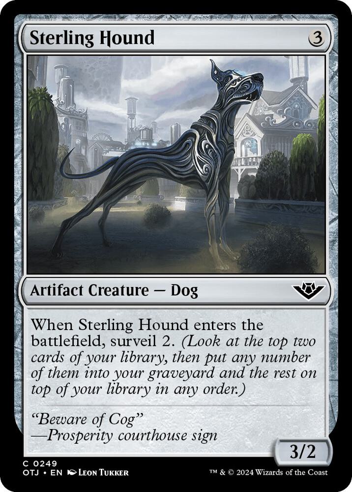 Sterling Hound - Outlaws of Thunder Junction - Magic: The Gathering ...