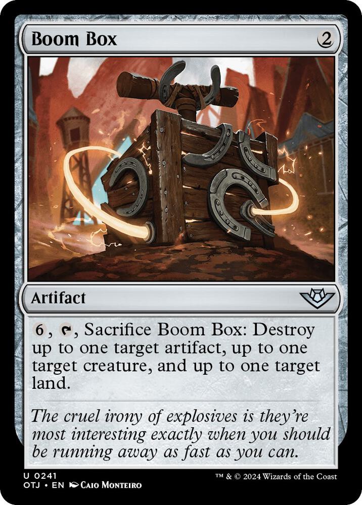 Boom Box - Outlaws of Thunder Junction - Magic: The Gathering ...