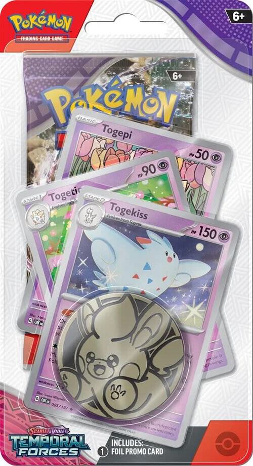 Temporal Forces Premium Checklane Blister [Togekiss] - SV05: Temporal ...