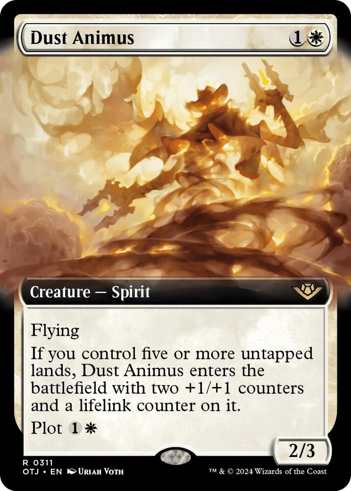 Dust Animus (Extended Art) - Outlaws of Thunder Junction - Magic: The ...