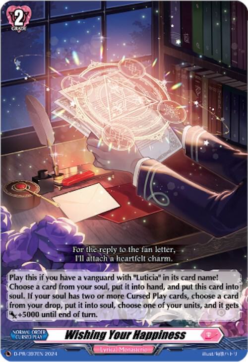 Wishing Your Happiness - D Promo Cards - Cardfight Vanguard - TCGplayer.com
