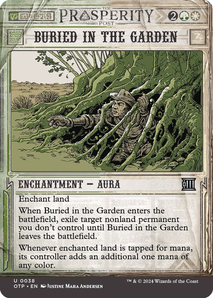 Buried in the Garden - Outlaws of Thunder Junction: Breaking News ...