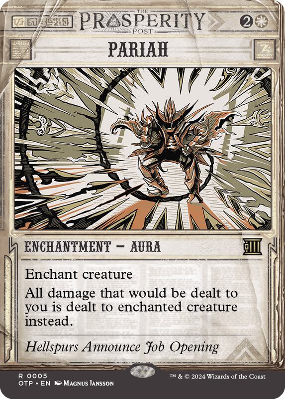 Pariah - Outlaws of Thunder Junction: Breaking News - Magic: The ...