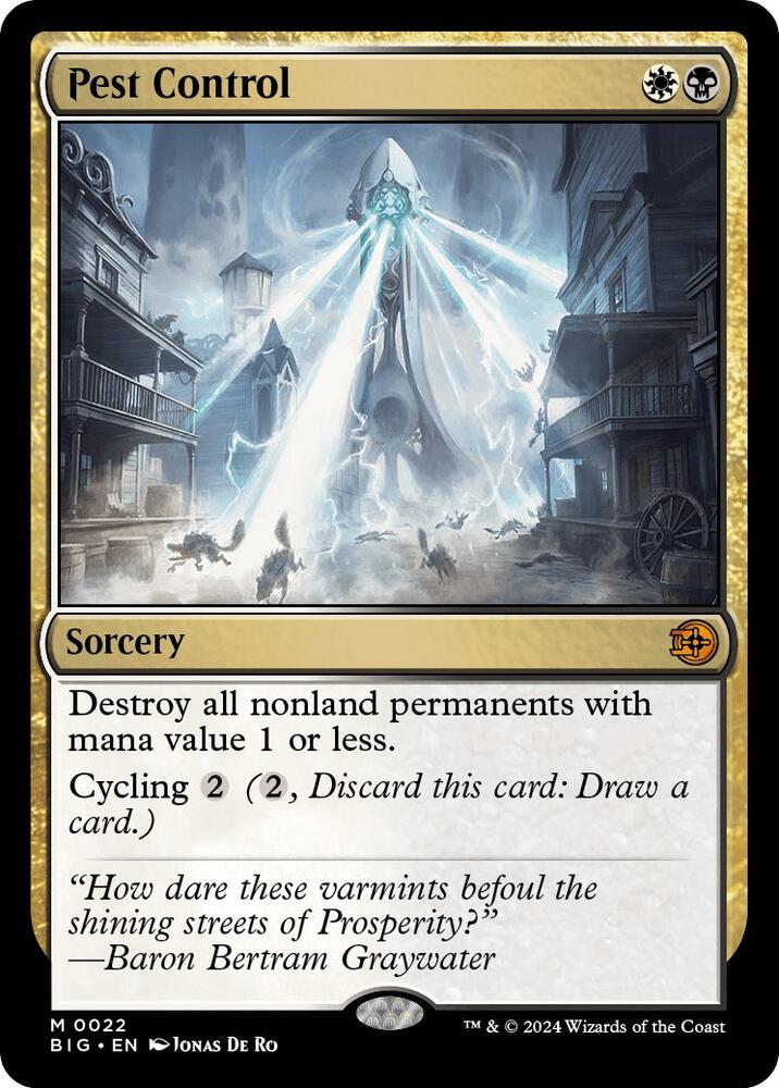 Pest Control - Outlaws of Thunder Junction: The Big Score - Magic: The ...