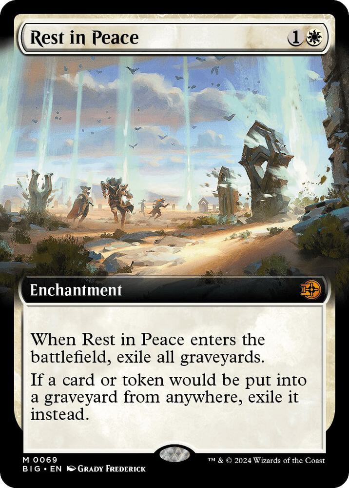Rest in Peace (Extended Art) - Outlaws of Thunder Junction: The Big Score - Magic: The Gathering ...