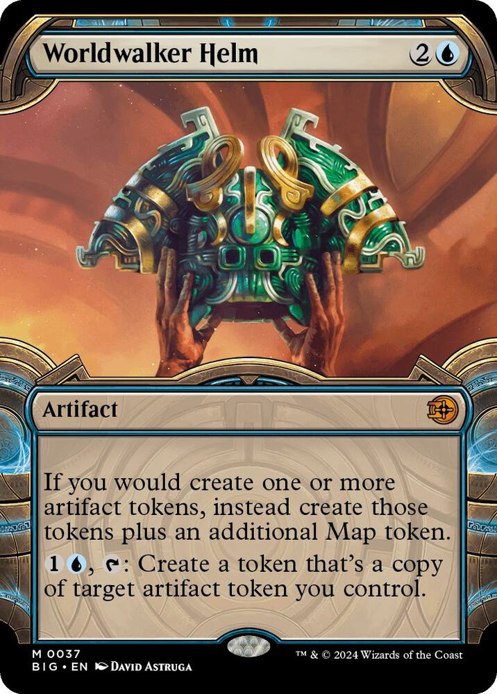 Worldwalker Helm (Showcase) - Outlaws of Thunder Junction: The Big Score - Magic: The Gathering ...