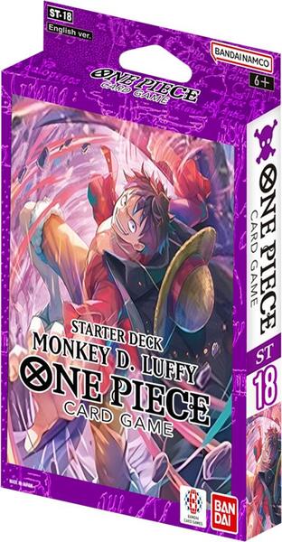 Starter Deck 18: PURPLE Monkey.D.Luffy - Starter Deck 18: PURPLE Monkey.D.Luffy - One Piece Card ...