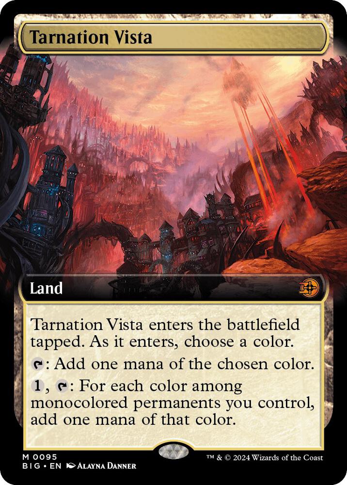Tarnation Vista (Extended Art) - Outlaws of Thunder Junction: The Big Score - Magic: The ...