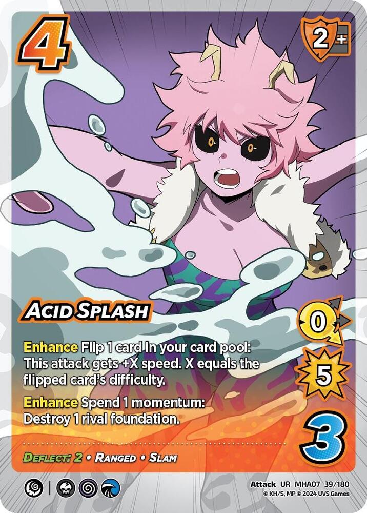 Acid Splash - UniVersus: My Hero Academia: Girl Power - UniVersus - TCGplayer.com