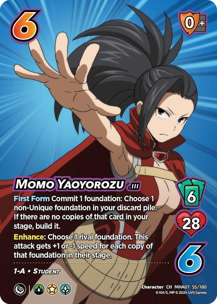 Momo Yaoyorozu - UniVersus: My Hero Academia: Girl Power - UniVersus - TCGplayer.com