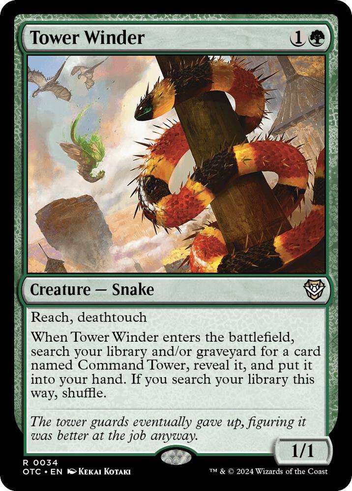 Tower Winder - Commander: Outlaws of Thunder Junction - Magic: The Gathering - TCGplayer.com