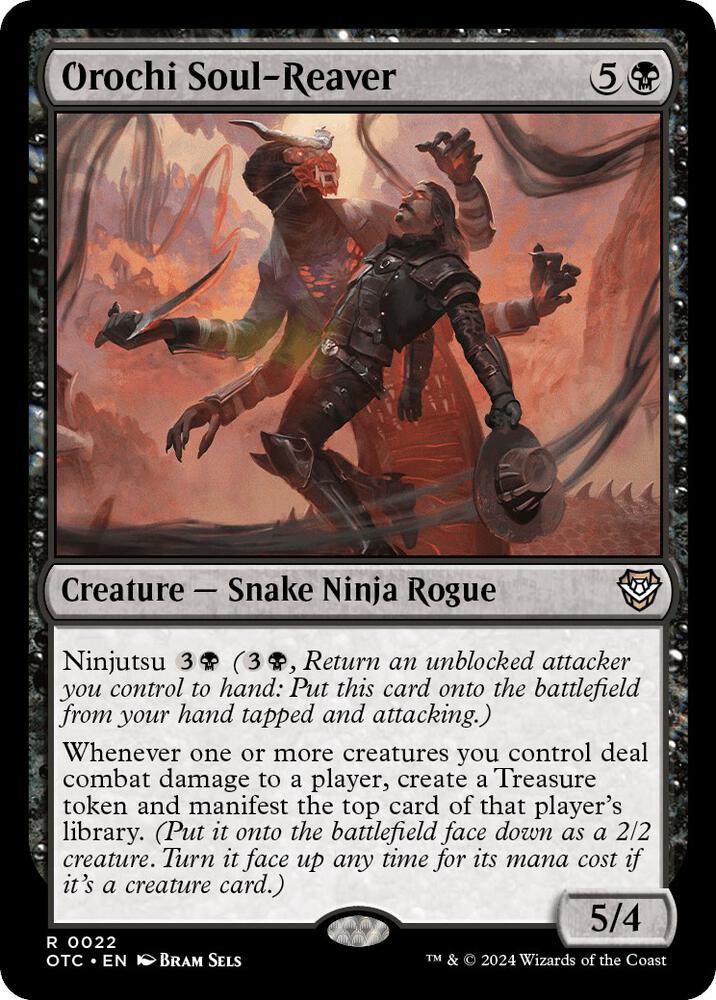 Orochi Soul-Reaver - Commander: Outlaws of Thunder Junction - Magic ...