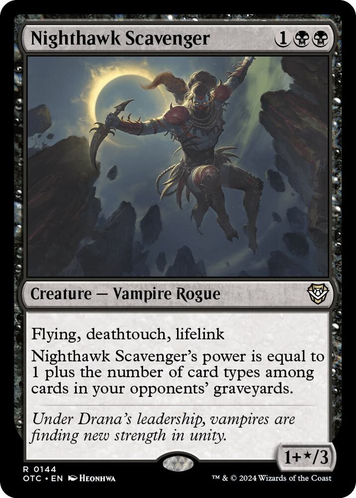 Vampire Nighthawk - Commander 2021 - Magic: The Gathering