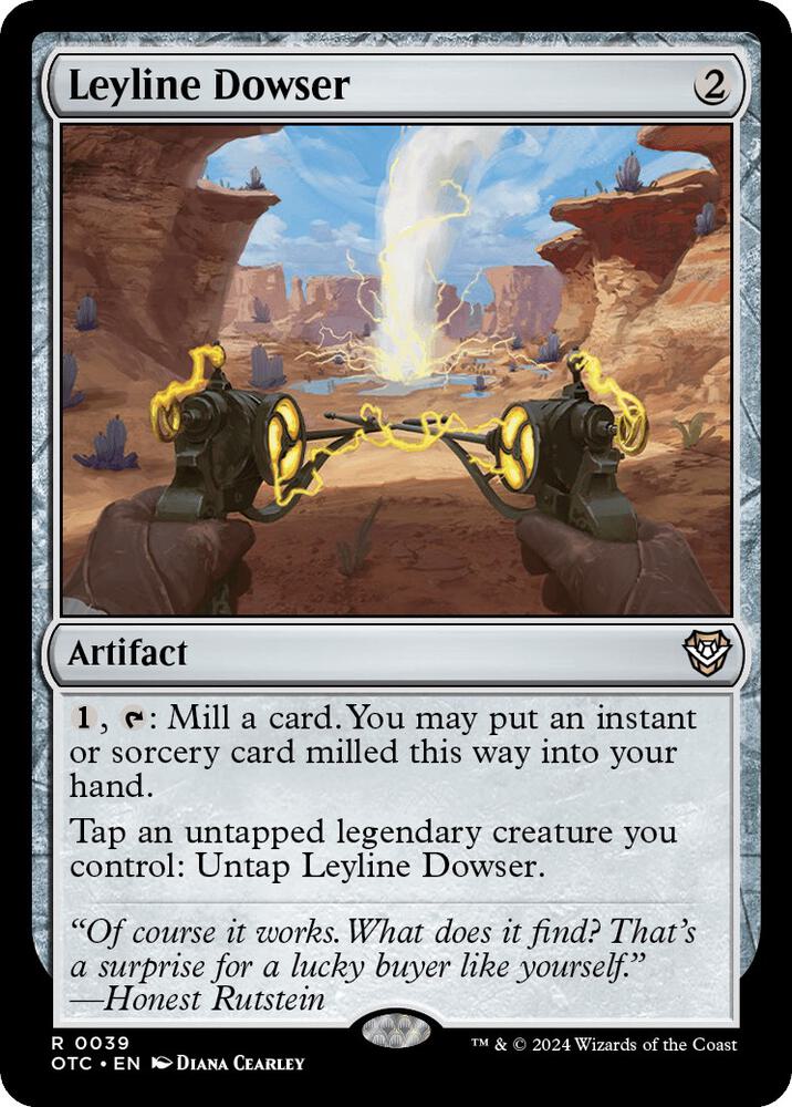Leyline Dowser - Commander: Outlaws of Thunder Junction - Magic: The ...