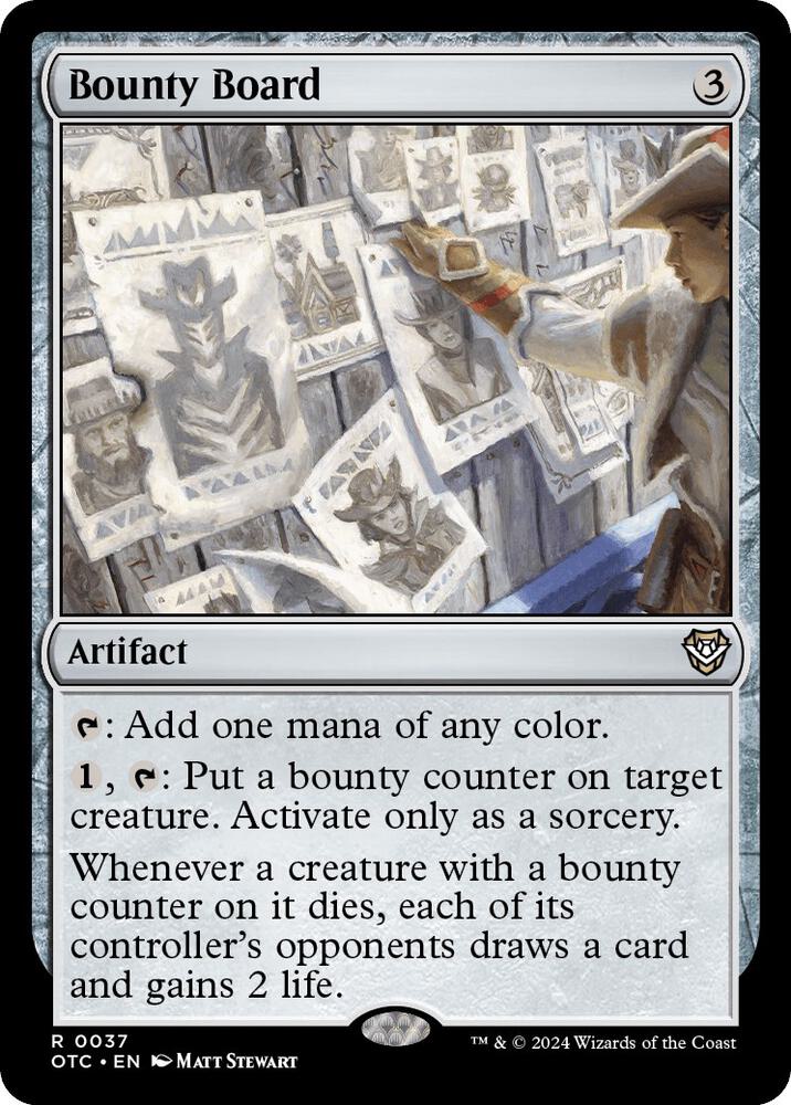 Bounty Board - Commander: Outlaws of Thunder Junction - Magic: The Gathering - TCGplayer.com