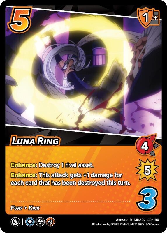 Luna Ring - UniVersus: My Hero Academia: Girl Power - UniVersus ...