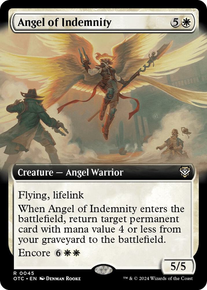 Angel of Indemnity (Extended Art) - Commander: Outlaws of Thunder ...