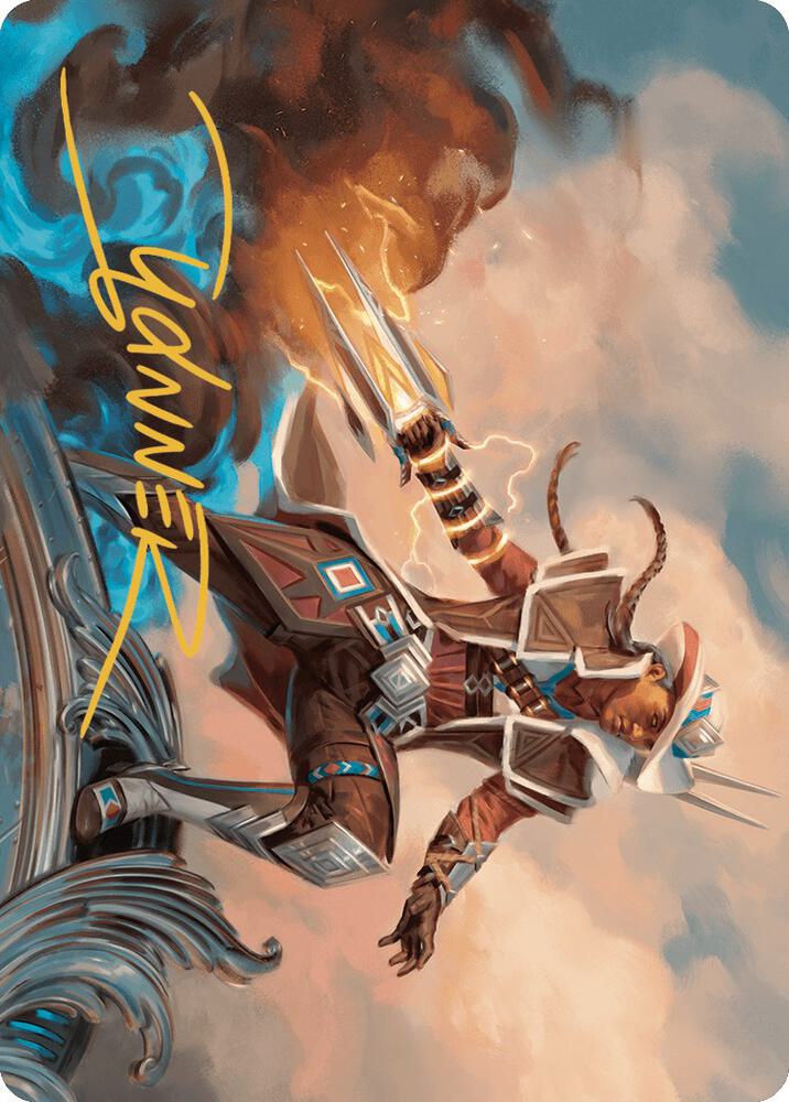 Annie Flash, the Veteran Art Card (Gold-Stamped Signature) - Art Series ...