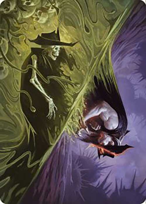 Overwhelming Forces Art Card - Art Series: Outlaws of Thunder Junction ...