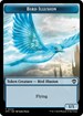 Dragon Elemental // Bird Illusion Double-Sided Token - Commander ...