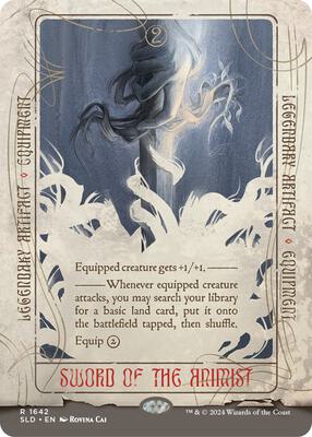 Sword of the Animist - Secret Lair Drop Series - Magic: The Gathering ...
