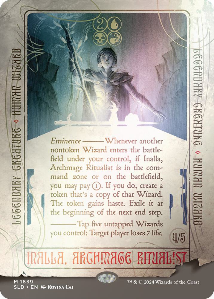 Inalla, Archmage Ritualist (Rainbow Foil) - Secret Lair Drop Series ...