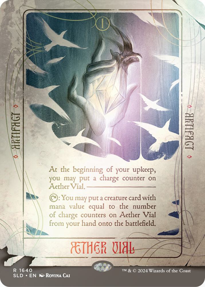 Aether Vial (Rainbow Foil) - Secret Lair Drop Series - Magic: The ...