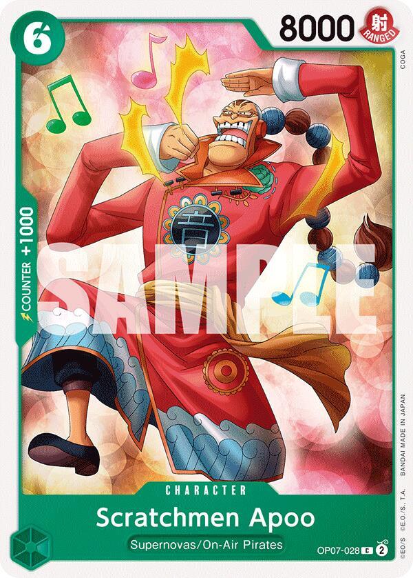 Scratchmen Apoo - 500 Years in the Future - One Piece Card Game ...