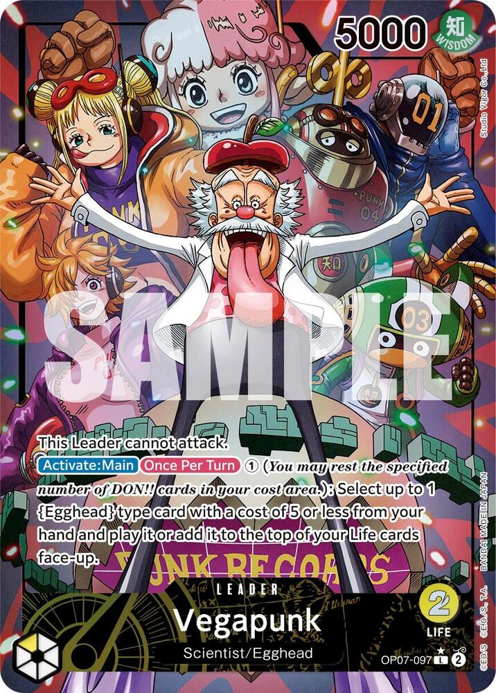 Vegapunk (Parallel) - 500 Years in the Future - One Piece Card Game ...