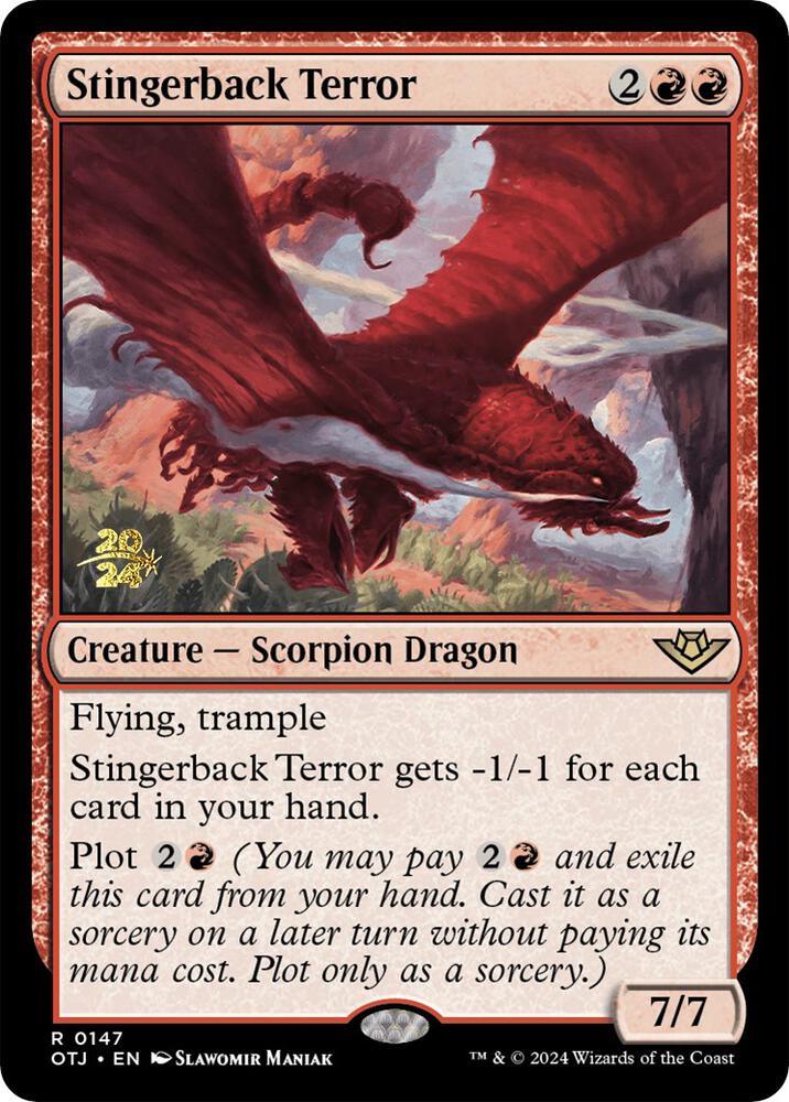 Stingerback Terror - Prerelease Cards - Magic: The Gathering ...