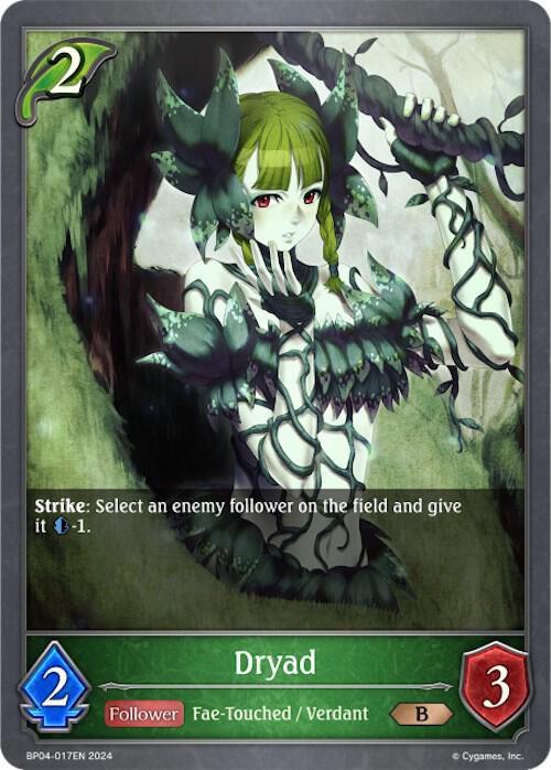 Dryad - BP04: Cosmic Mythos - Shadowverse: Evolve - TCGplayer.com