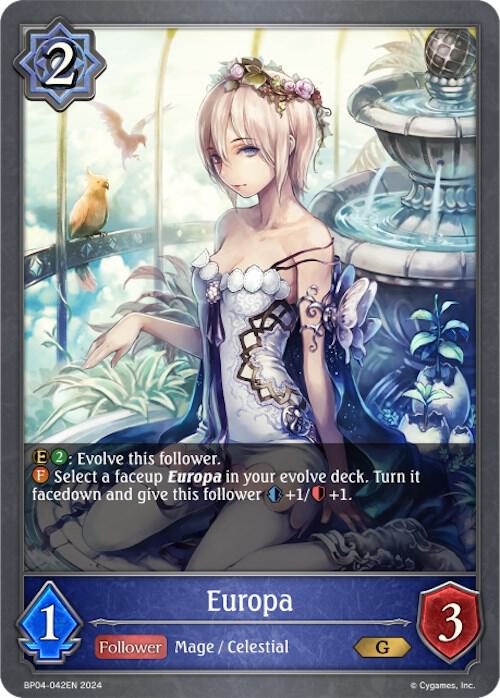 Europa - BP04: Cosmic Mythos - Shadowverse: Evolve - TCGplayer.com