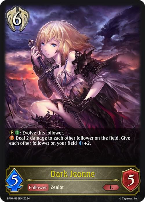 Dark Jeanne - BP04: Cosmic Mythos - Shadowverse: Evolve - TCGplayer.com