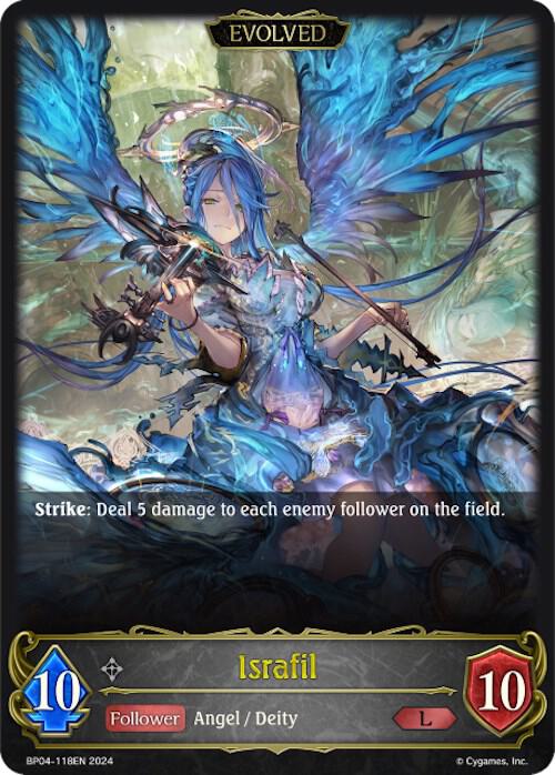 Israfil - BP04: Cosmic Mythos - Shadowverse: Evolve