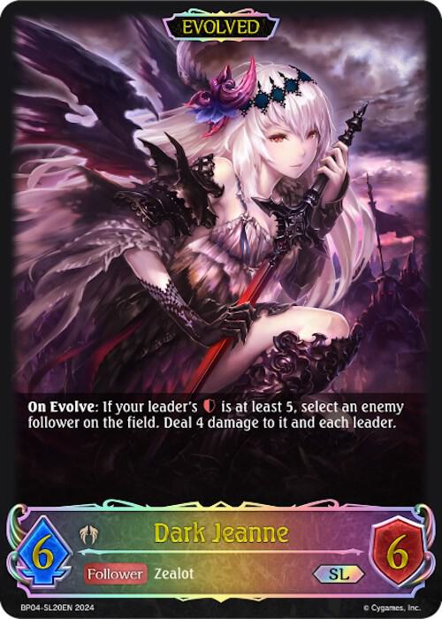 Dark Jeanne (Evolved) (SL) - BP04: Cosmic Mythos - Shadowverse: Evolve - TCGplayer.com