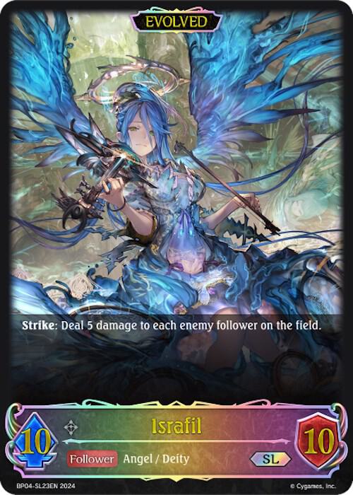 Israfil (Evolved) (SL) - BP04: Cosmic Mythos - Shadowverse: Evolve - TCGplayer.com