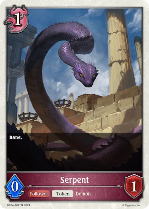 Serpent - BP04: Cosmic Mythos - Shadowverse: Evolve - TCGplayer.com