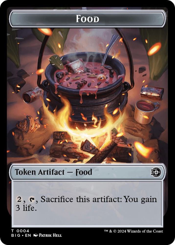 Food // Plot Double-Sided Token - Outlaws of Thunder Junction: The Big ...