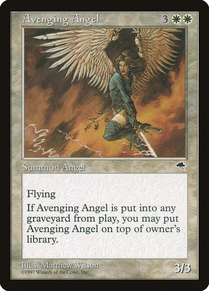 Avenging Angel - Tempest - Magic: The Gathering - TCGplayer.com