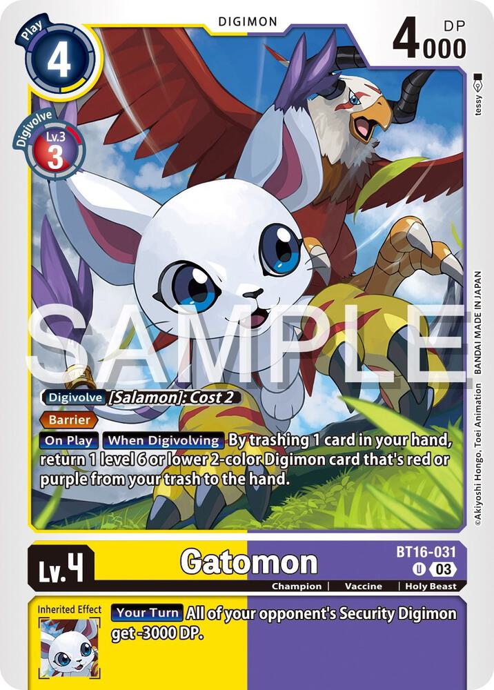 Gatomon - Beginning Observer - Digimon Card Game - TCGplayer.com