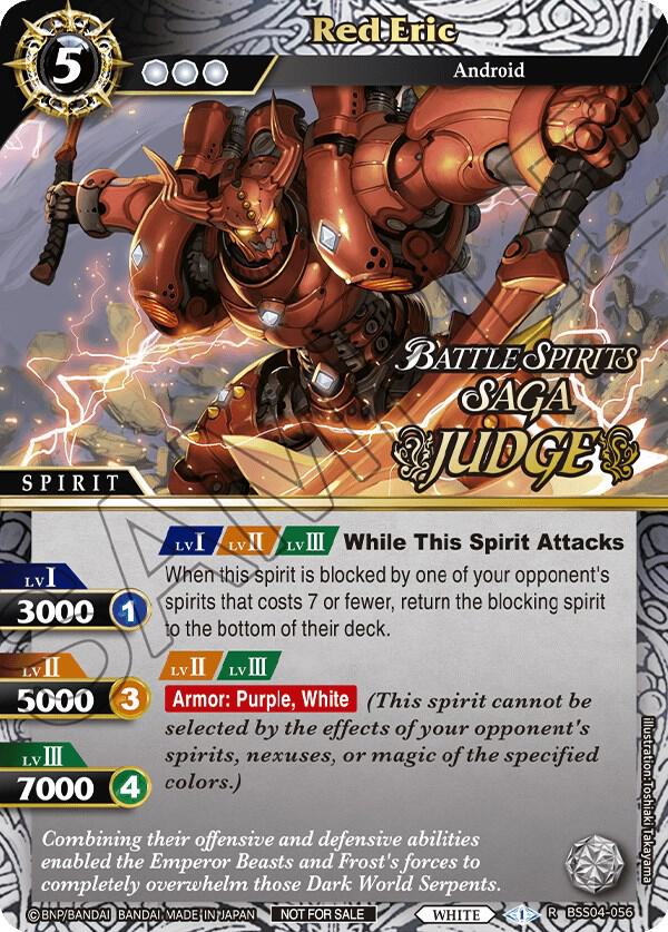 Red Eric (Judge Pack 2024 Vol. 1) - Launch & Event Promos - Battle ...