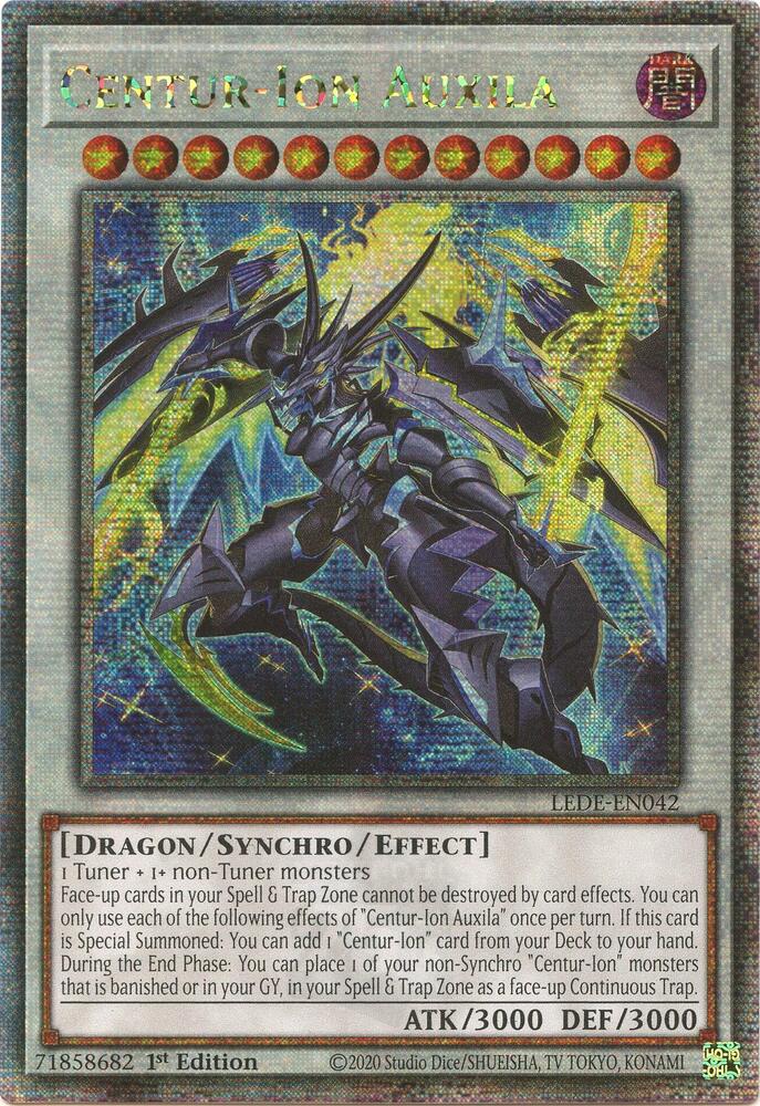 Centur-Ion Auxila (Quarter Century Secret Rare) - Legacy of Destruction - YuGiOh - TCGplayer.com